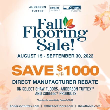 Shaw Floors Fall Flooring Sale in Houston, TX | Roberts Carpet & Fine ...